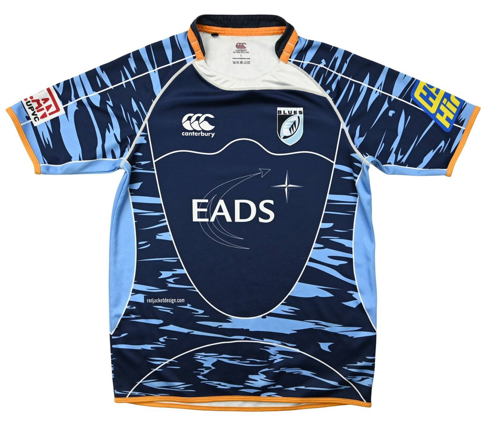 CARDIFF BLUES RUGBY SHIRT L Rugby \ Rugby Union \ Cardiff Blues ...