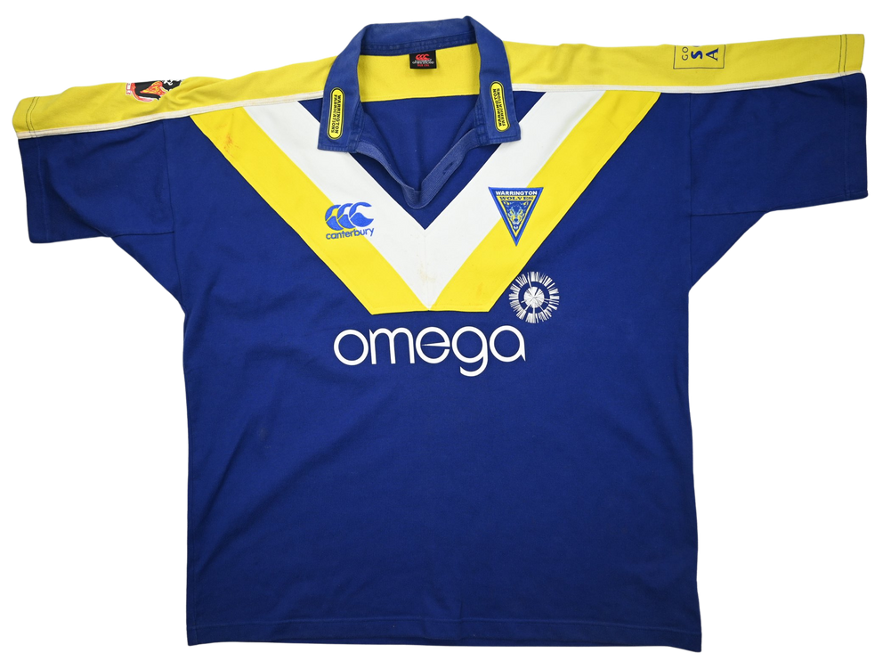 WARRINGTON WOLVES RUGBY SHIRT XXL Rugby \ Rugby League \ Warrington ...