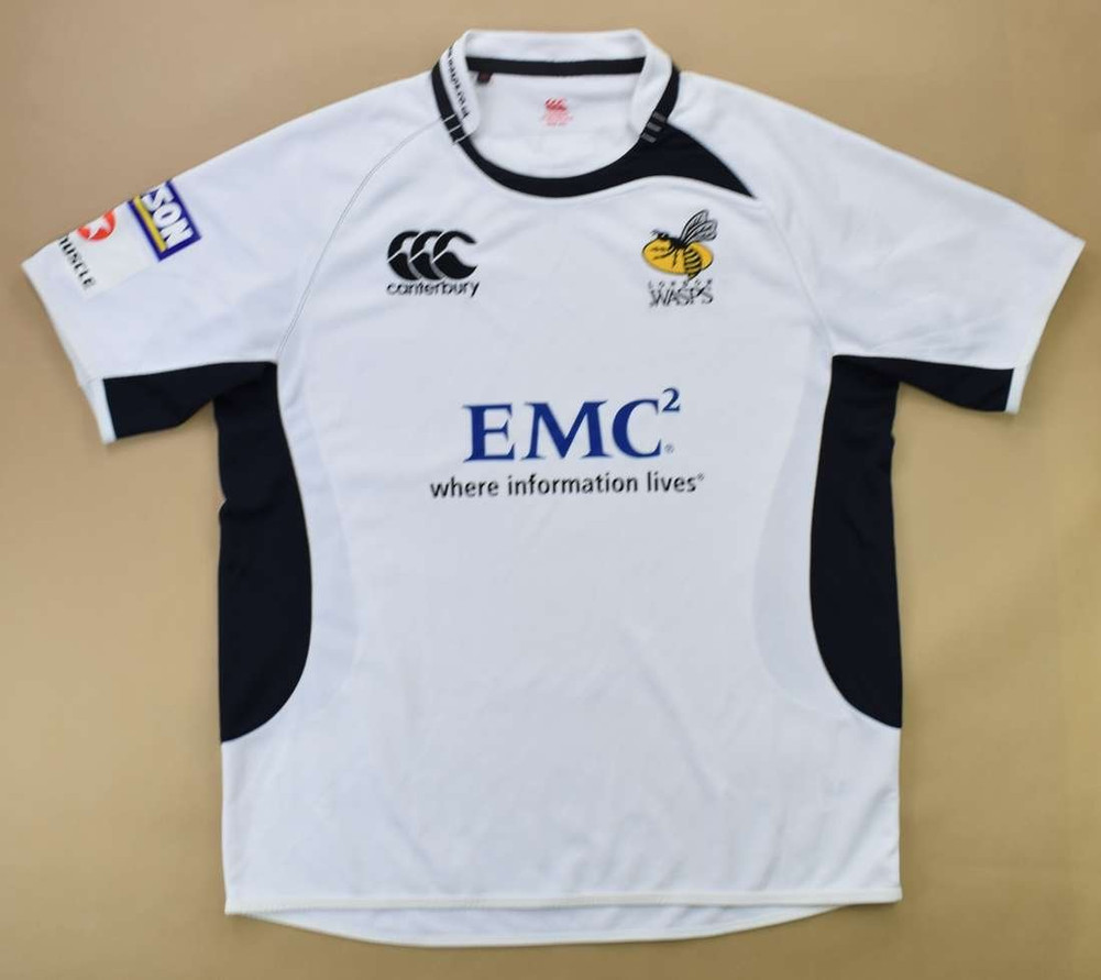 LONDON WASPS RUGBY SHIRT 2XL Rugby \ Rugby Union \ London Wasps ...