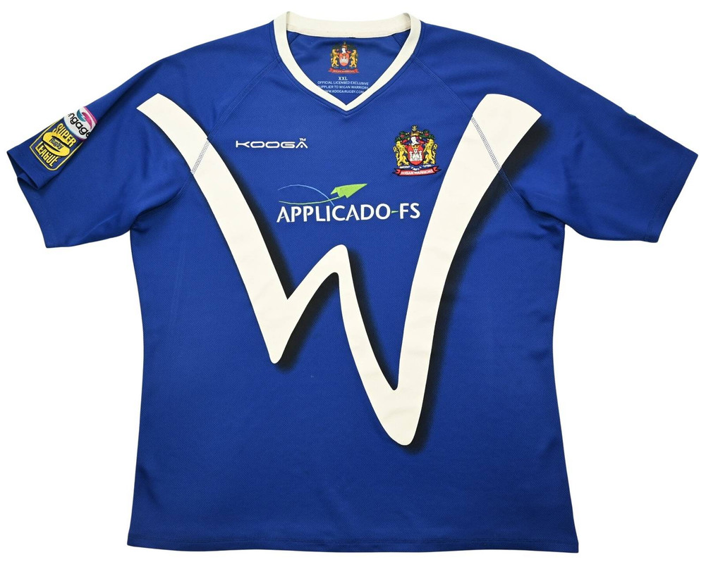 WIGAN WARRIORS RUGBY SHIRT XXL Rugby \ Rugby League \ Wigan Warriors ...