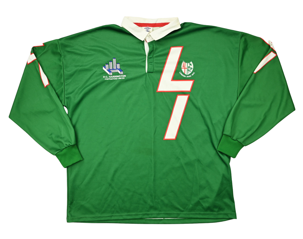 LONDON IRISH RUGBY SHIRT XL Rugby \ Rugby Union \ London Irish ...