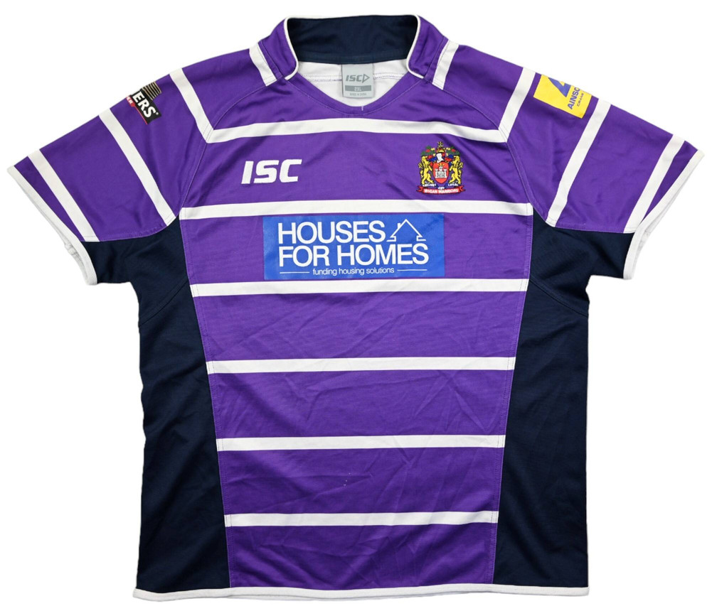 WIGAN WARRIORS RUGBY SHIRT XXL Rugby \ Rugby League \ Wigan Warriors ...