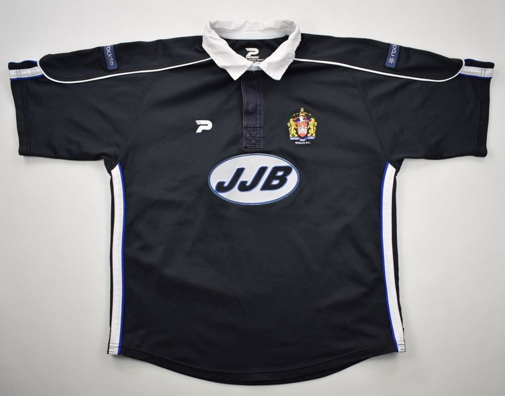 WIGAN WARRIORS RUGBY PATRICK SHIRT M Rugby \ Rugby League \ Wigan ...