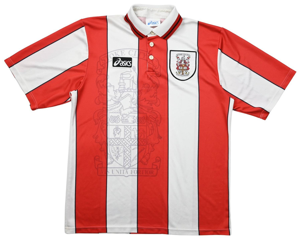 1996-97 STOKE CITY #9 SHIRT L Football / Soccer \ Championship \ Stoke ...