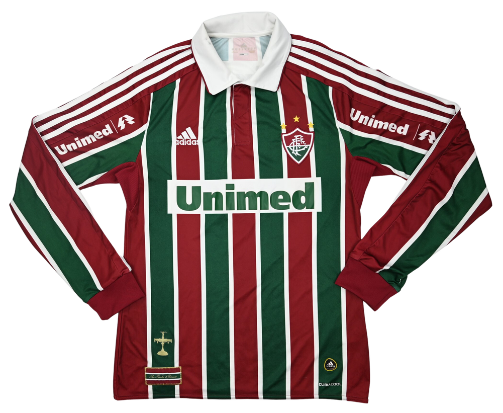 2010 FLUMINENSE FC SHIRT LONGSLEEVE M | Classic-Shirts.com