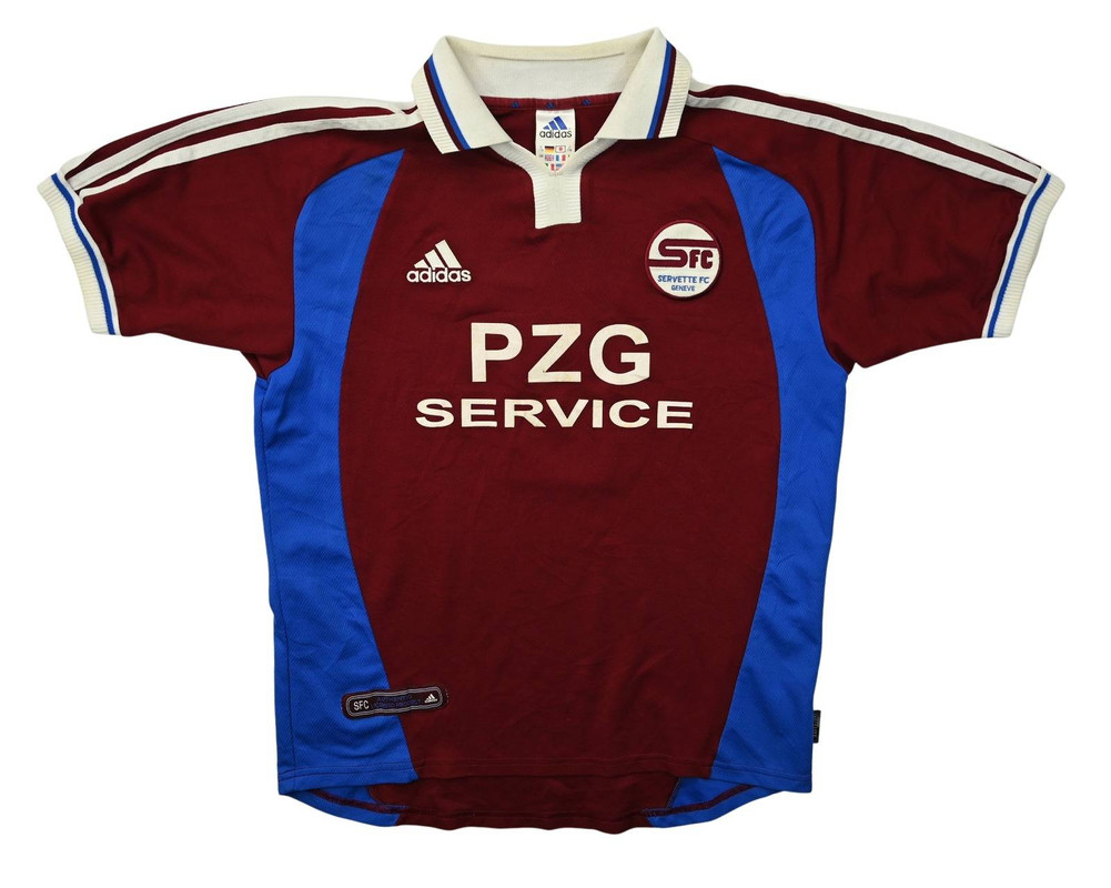 2000-01 SERVETTE GENEVA FC SHIRT S Football / Soccer \ European Clubs ...