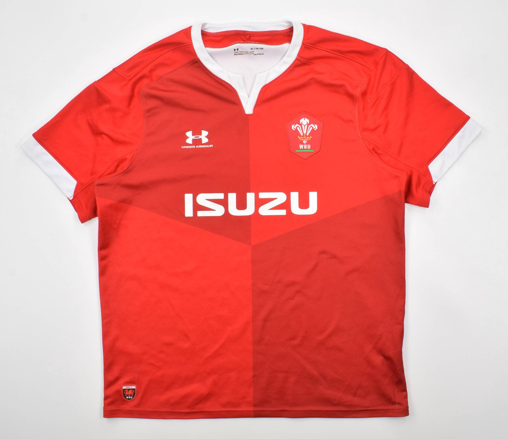 WALES RUGBY UNDER ARMOUR SHIRT XL Rugby \ Rugby Union \ Wales | Classic ...