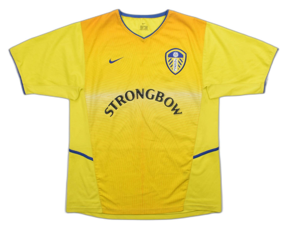 2002-03 LEEDS UNITED SHIRT M Football / Soccer \ Championship \ Leeds ...