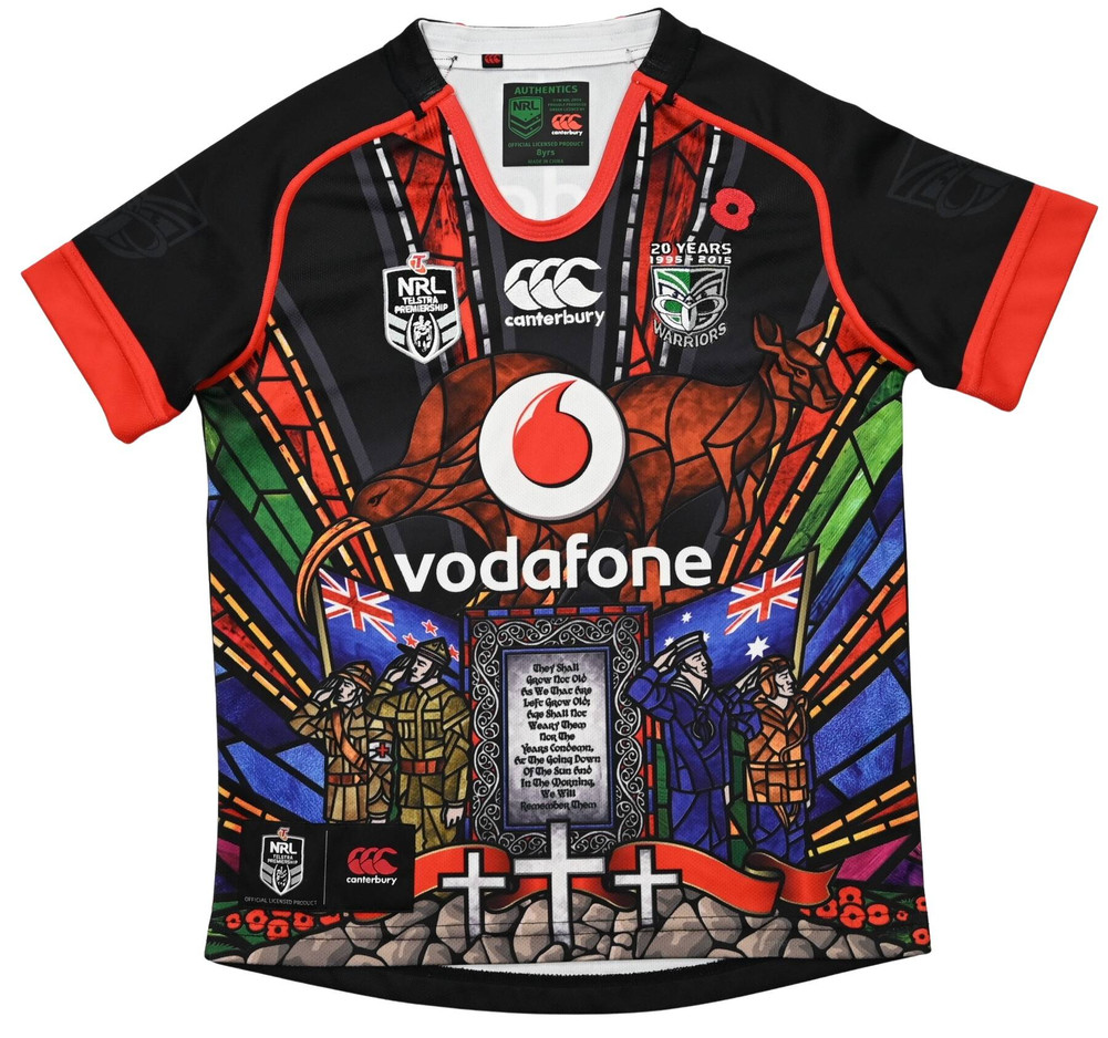 NEW ZEALAND WARRIORS RUGBY SHIRT S. BOYS Rugby \ Rugby League \ Other ...