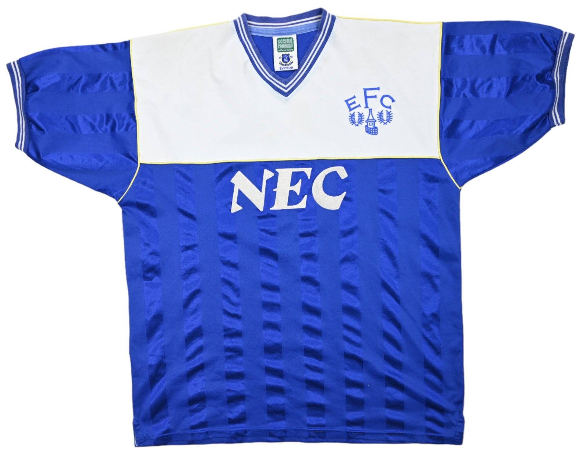 1985-86 EVERTON FC SHIRT XL Football / Soccer \ Premier League ...