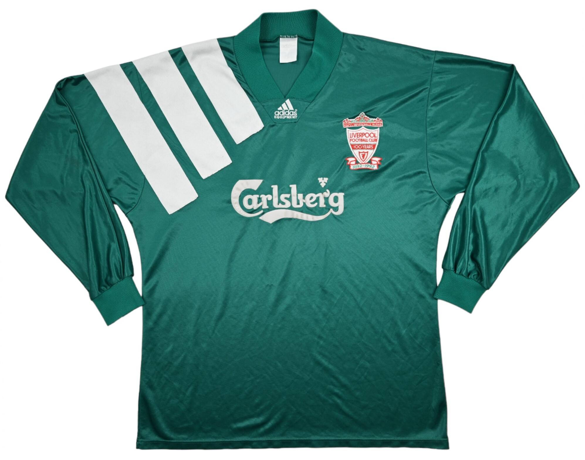 1992-93 LIVERPOOL LONGSLEEVE L Football / Soccer \ Premier League ...