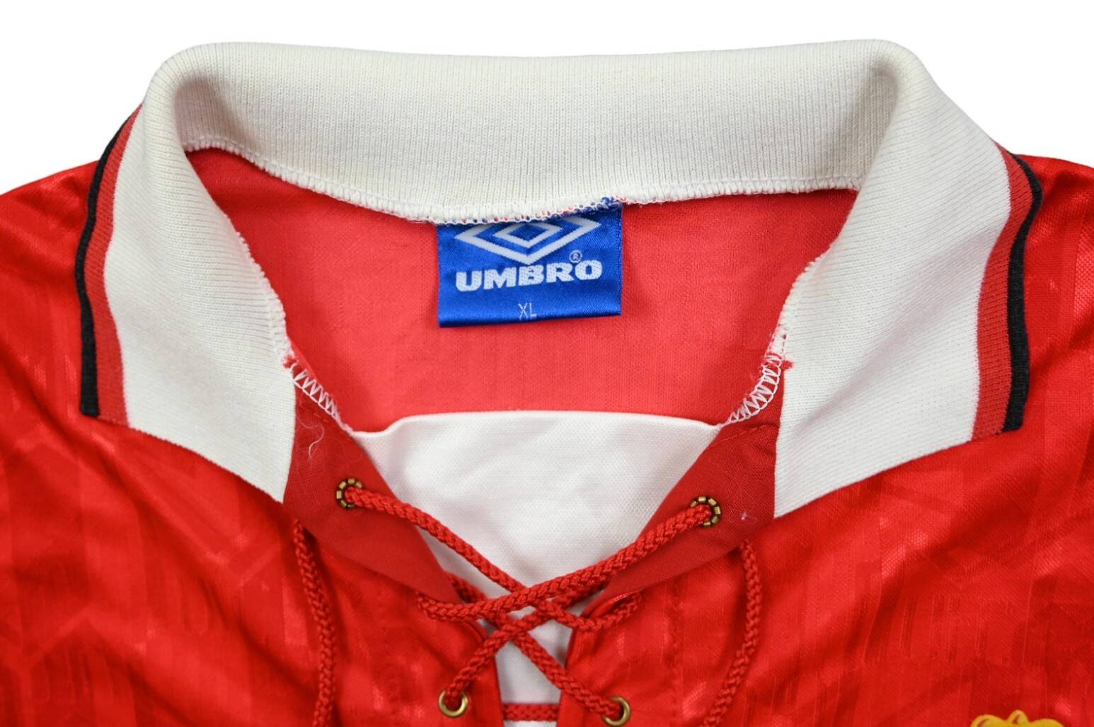 1992-94 MANCHESTER UNITED SHIRT XL Football / Soccer \ Premier League ...