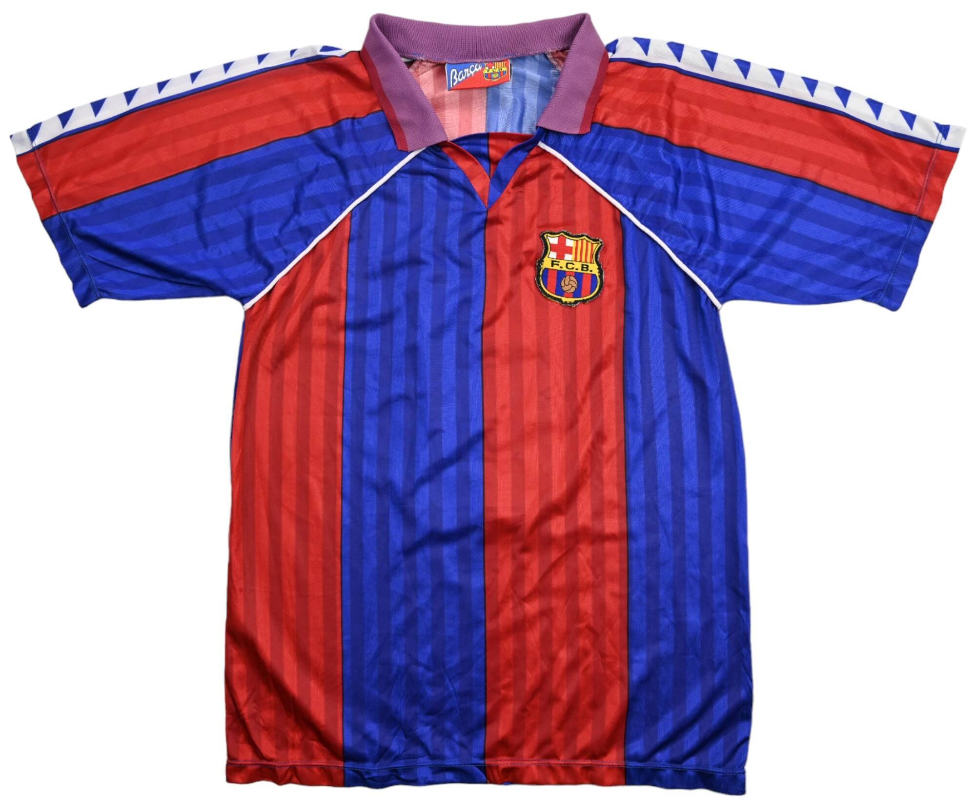 1992-95 FC BARCELONA *STOICHKOV* SHIRT L. BOYS Football / Soccer ...