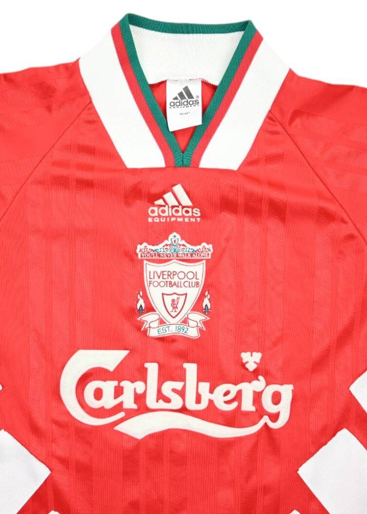 1993-95 LIVERPOOL SHIRT XL Football / Soccer \ Premier League ...
