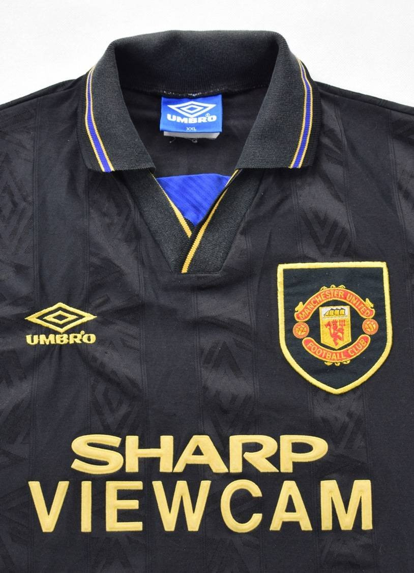1993-95 MANCHESTER UNITED *SHARPE* SHIRT XXL Football / Soccer ...