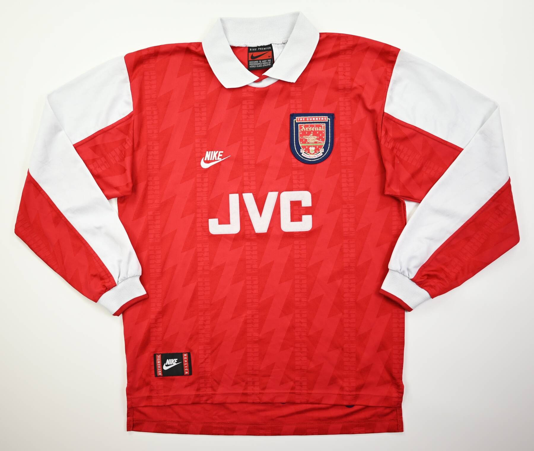 1994-96 ARSENAL LONDON SHIRT M Football / Soccer \ Premier League ...