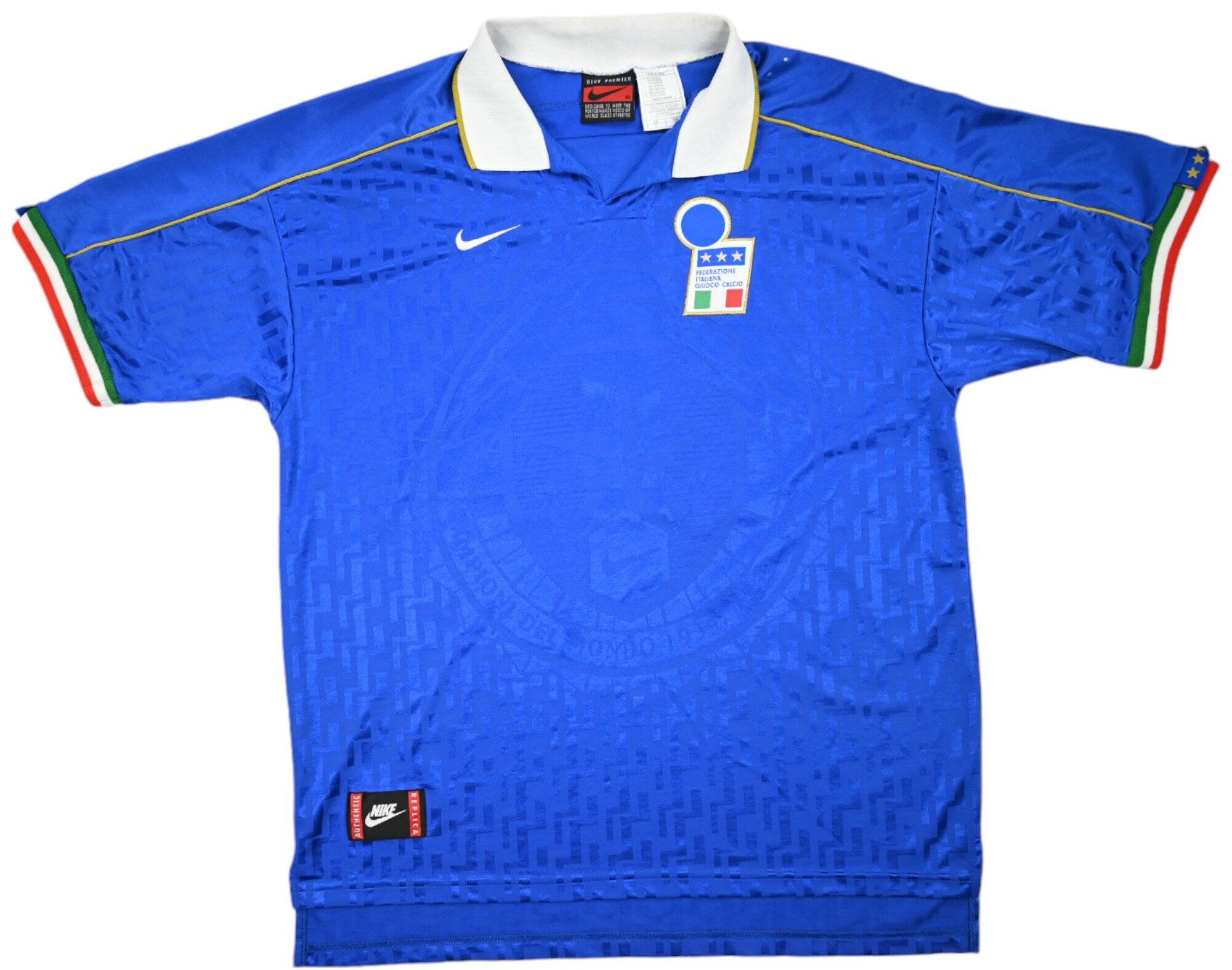 1994-96 ITALY *R. BAGGIO* SHIRT XL Football / Soccer \ International ...