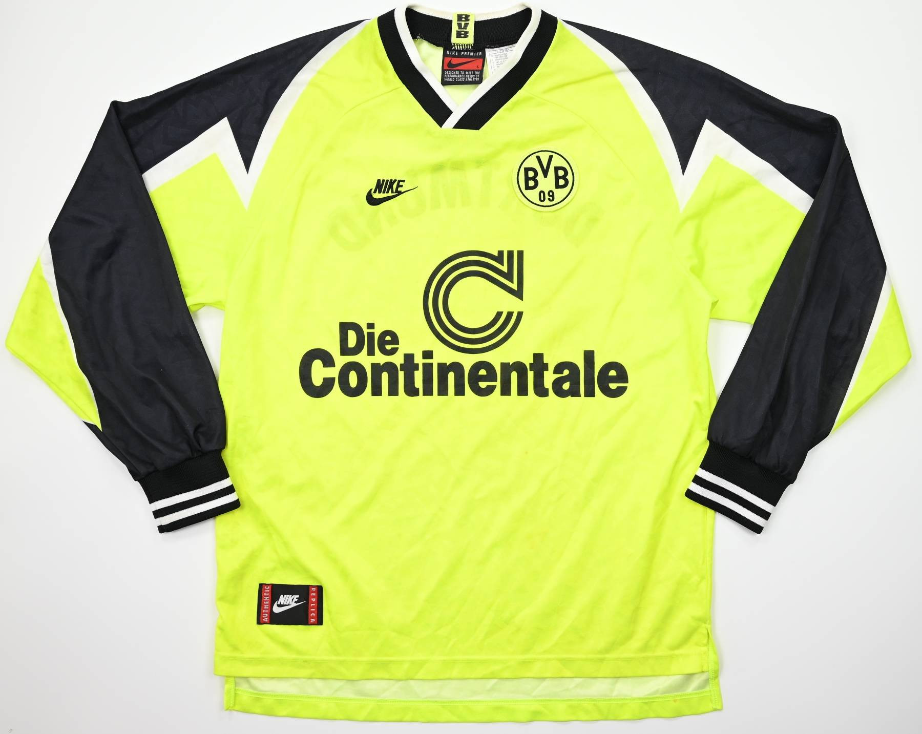 1995-96 BORUSSIA DORTMUND LONGSLEEVE L Football / Soccer \ German Clubs ...