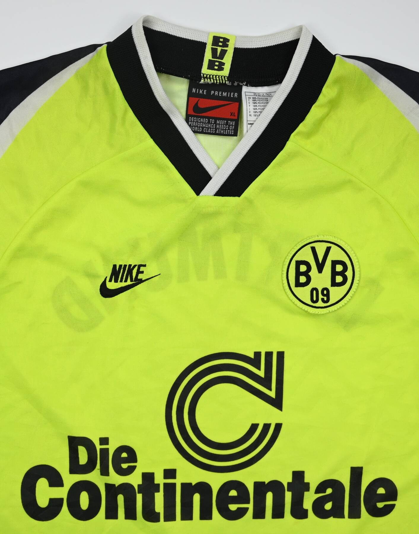 1995-96 BORUSSIA DORTMUND SHIRT XL Football / Soccer \ German Clubs ...