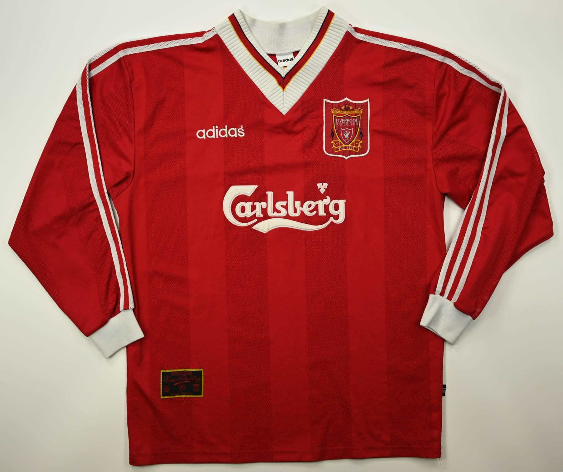 1995-96 LIVERPOOL LONGSLEEVE XL Football / Soccer \ Premier League ...