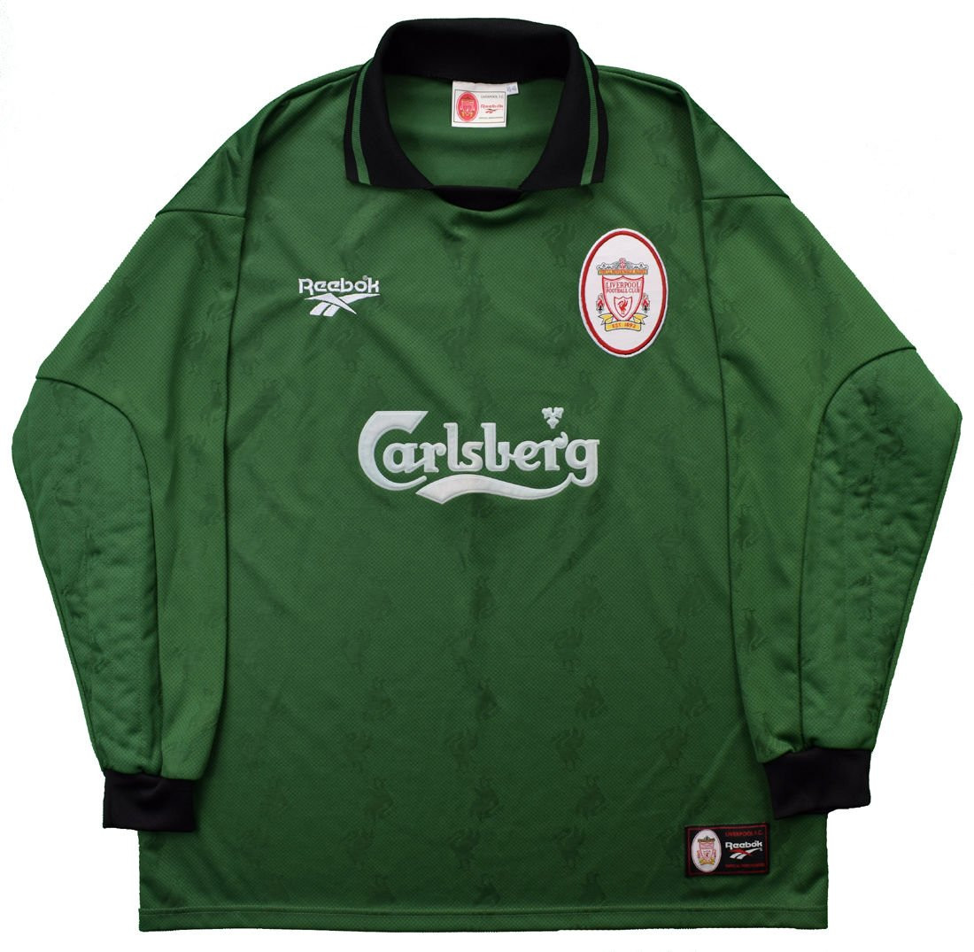 1996-97 LIVERPOOL GK SHIRT 2XL Football / Soccer \ Premier League ...