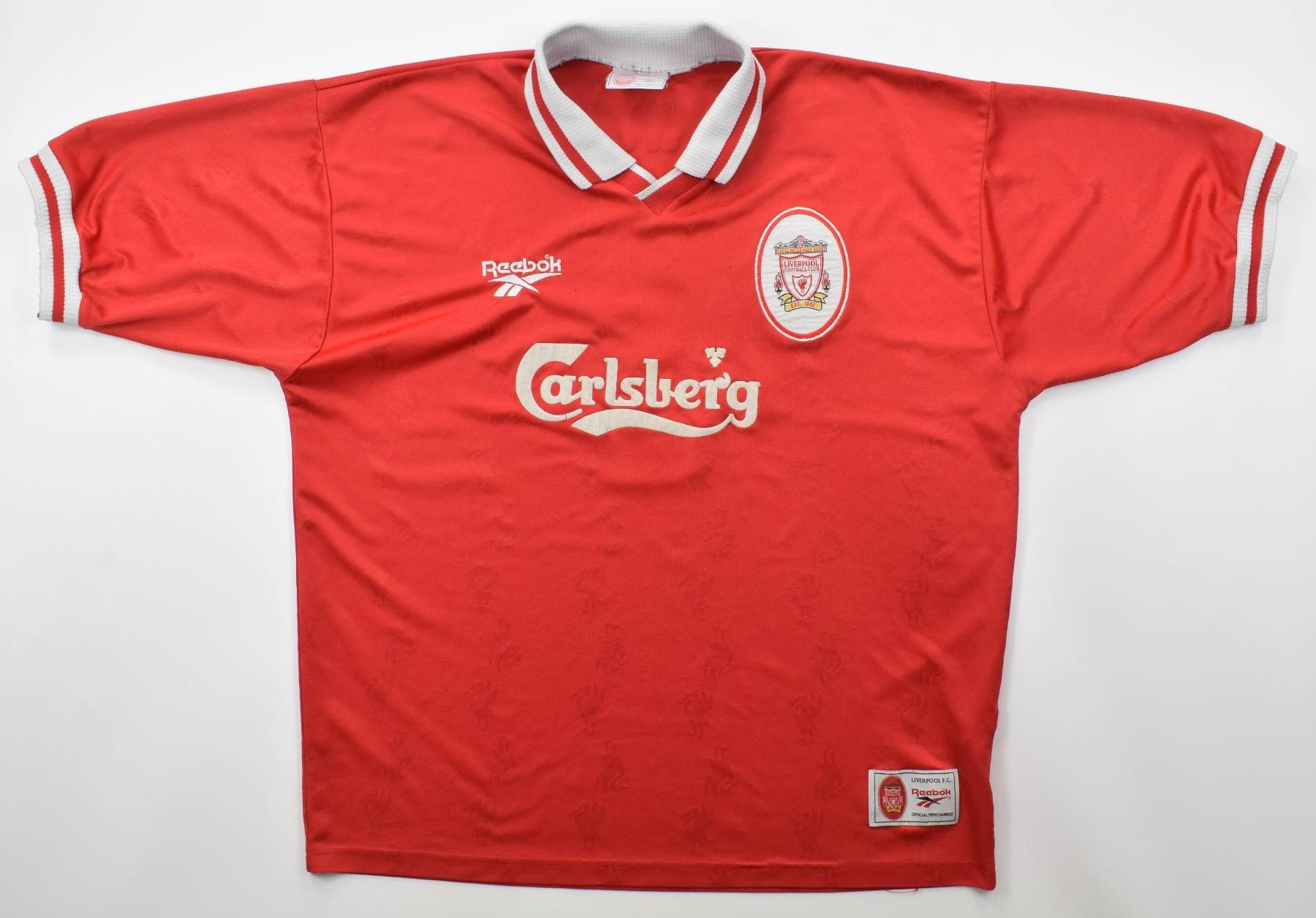 1996-98 LIVERPOOL SHIRT XXL Football / Soccer \ Premier League ...