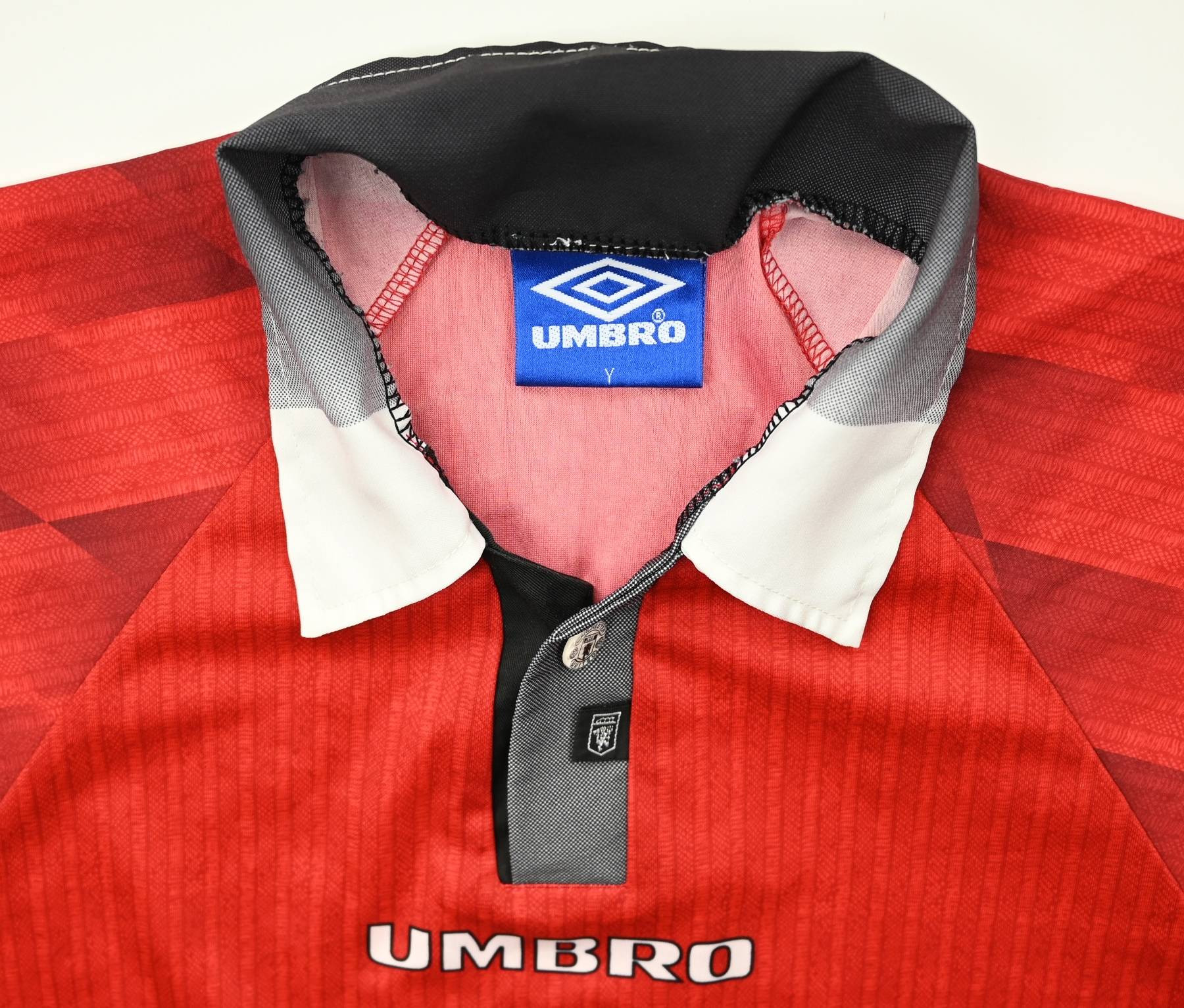 1996-98 MANCHESTER UNITED *BECKHAM* SHIRT XS Football / Soccer ...