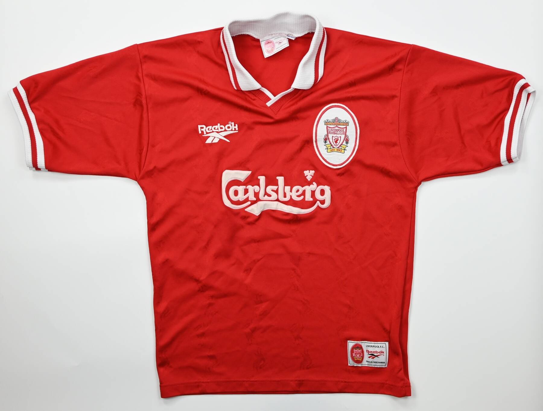 1997-98 LIVERPOOL SHIRT M Football / Soccer \ Premier League ...