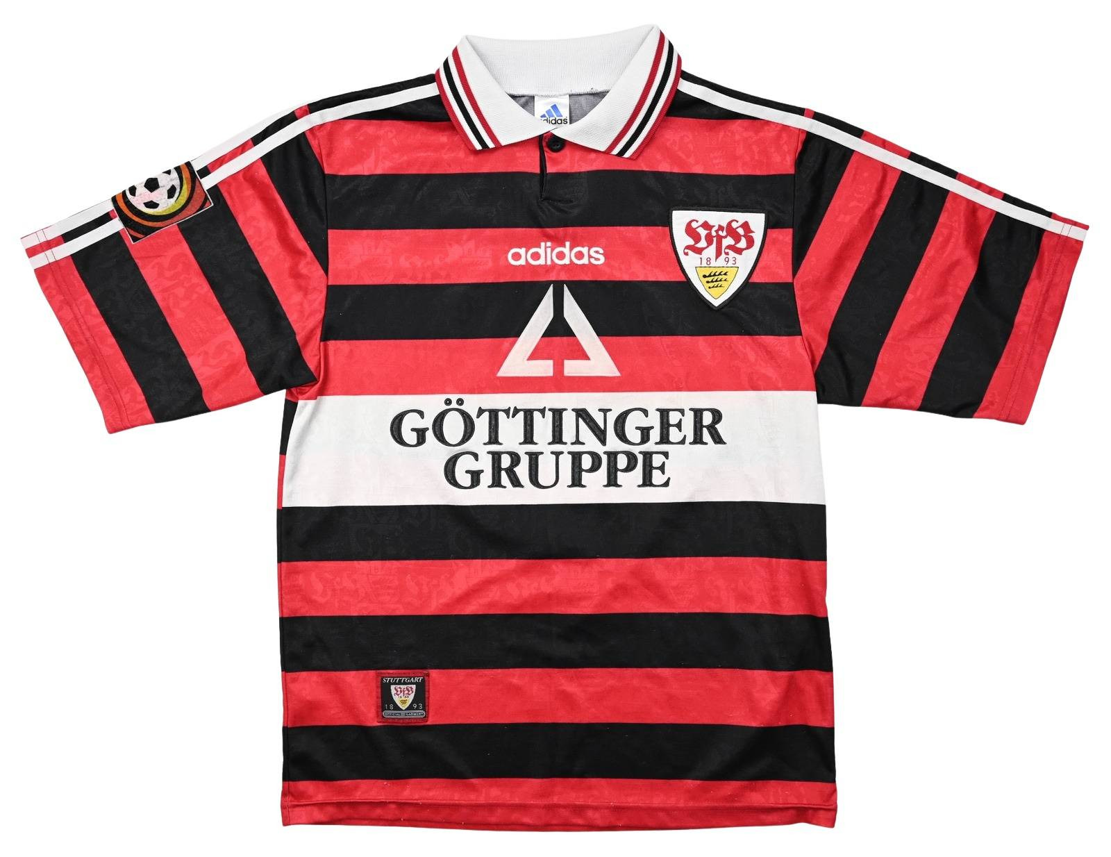 1997-98 VFB STUTTGART *VERLAAT* PLAYER ISSUE SHIRT S Football / Soccer ...