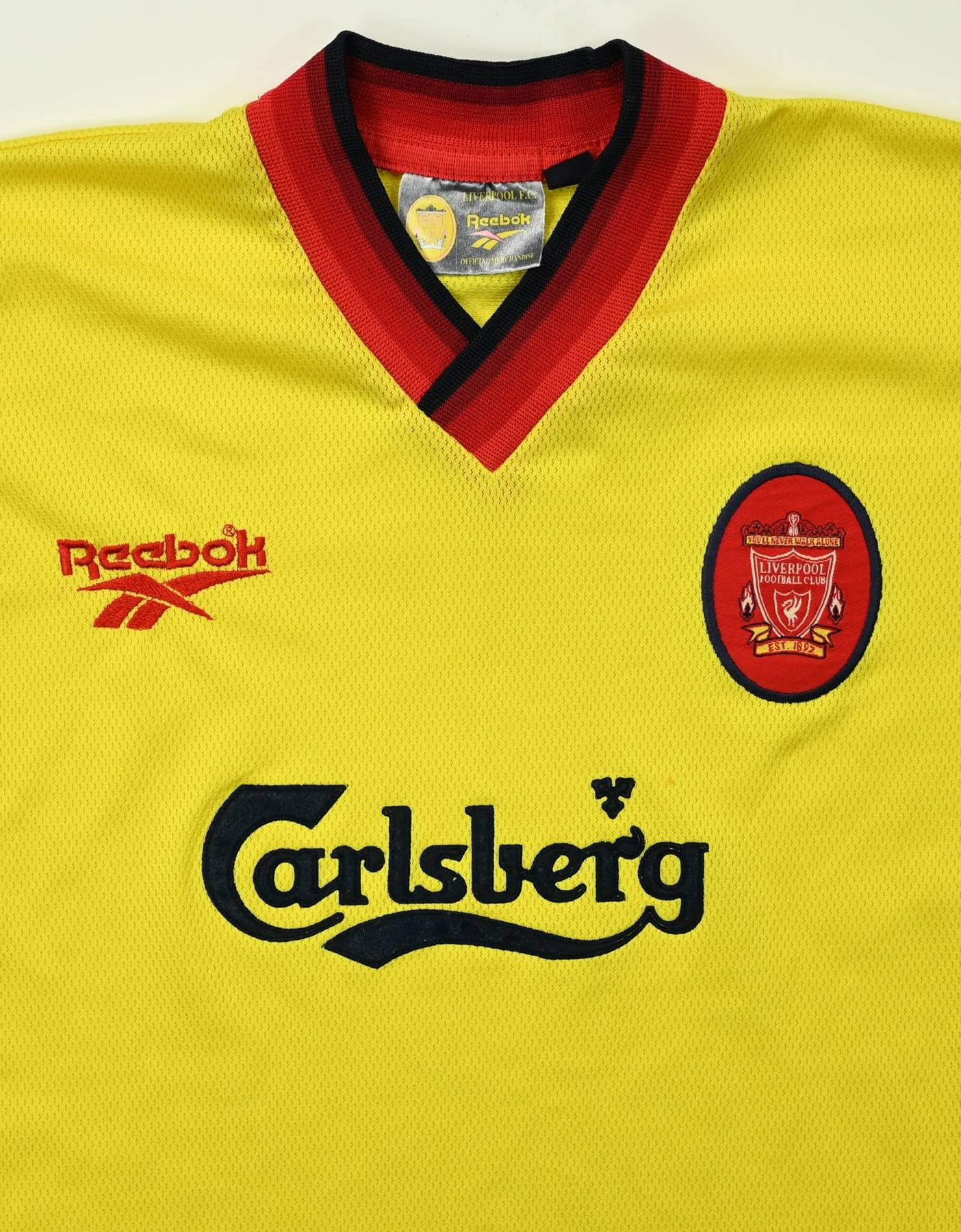 1997-99 LIVERPOOL SHIRT XL. BOYS Football / Soccer \ Premier League ...