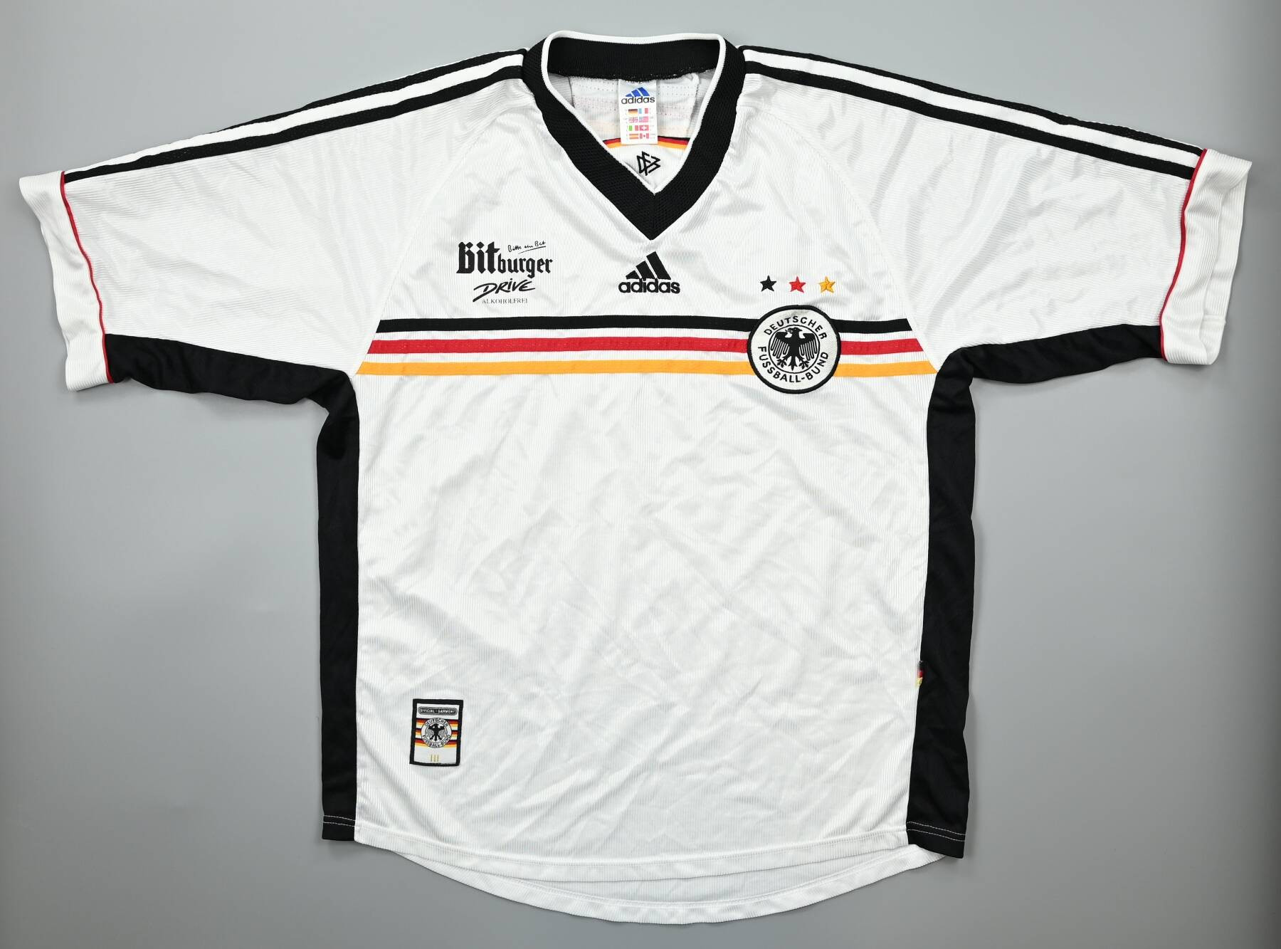 1998-00 GERMANY SHIRT L Football / Soccer \ International Teams ...