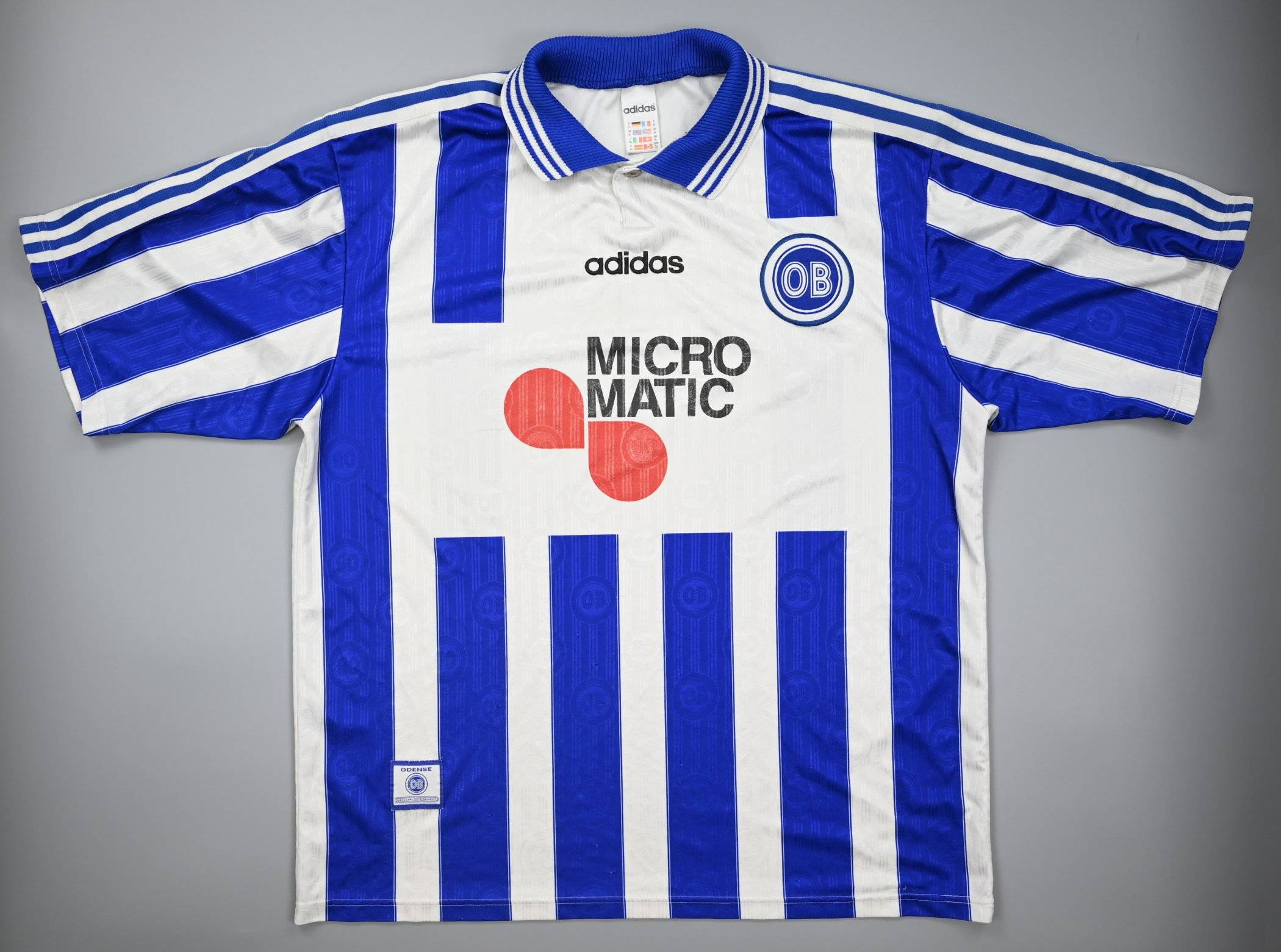 1998-00 ODENSE BK SHIRT XL Football / Soccer \ European Clubs ...