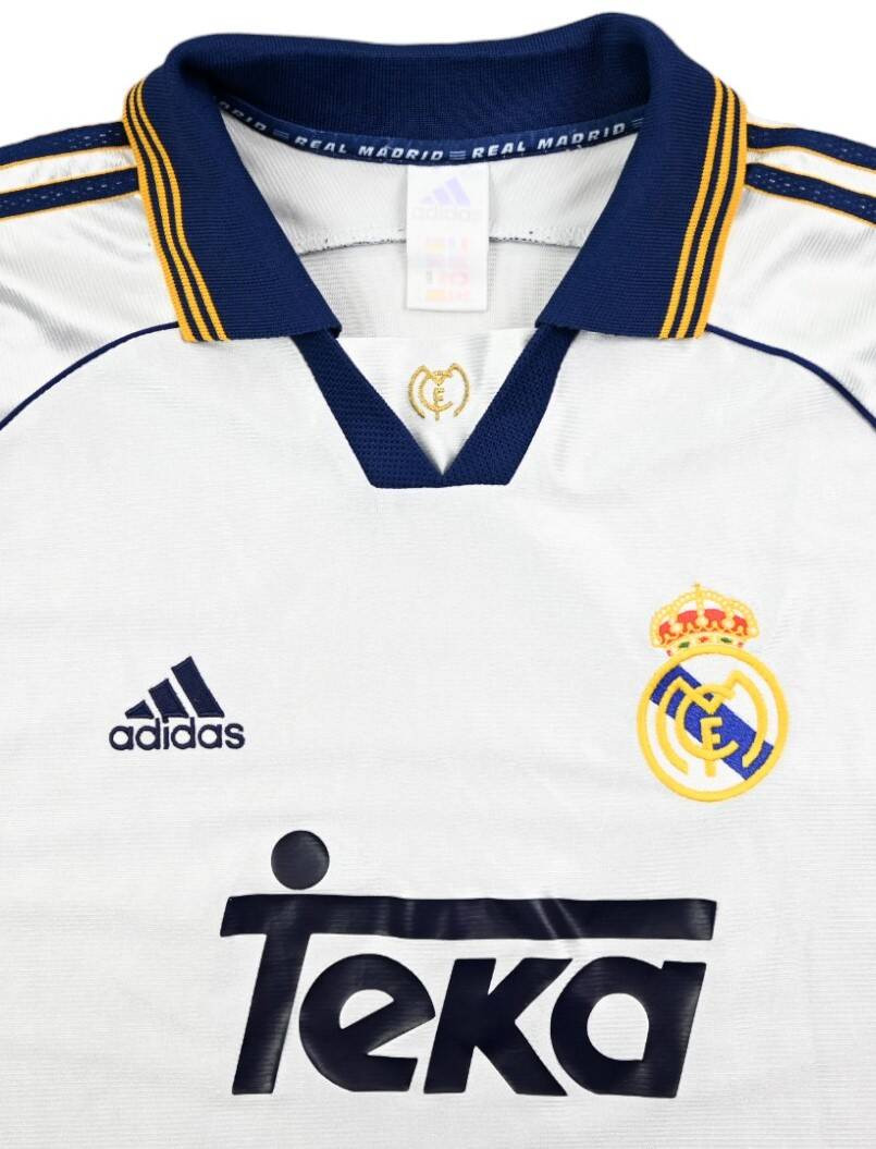1998-00 REAL MADRID SHIRT L Football / Soccer \ Spanish Clubs \ Real Madrid New in | Classic ...