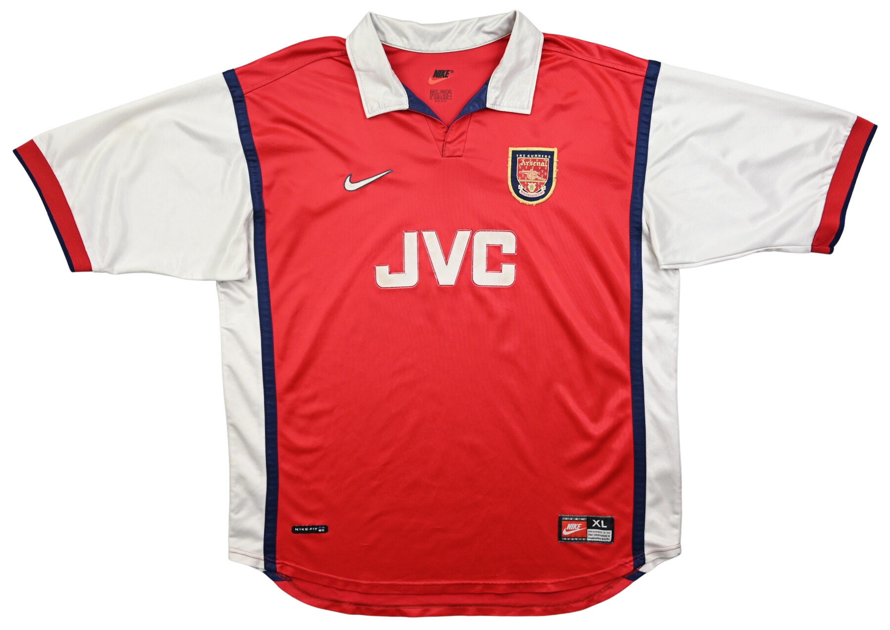 1998-99 ARSENAL LONDON SHIRT XL Football / Soccer \ Premier League ...