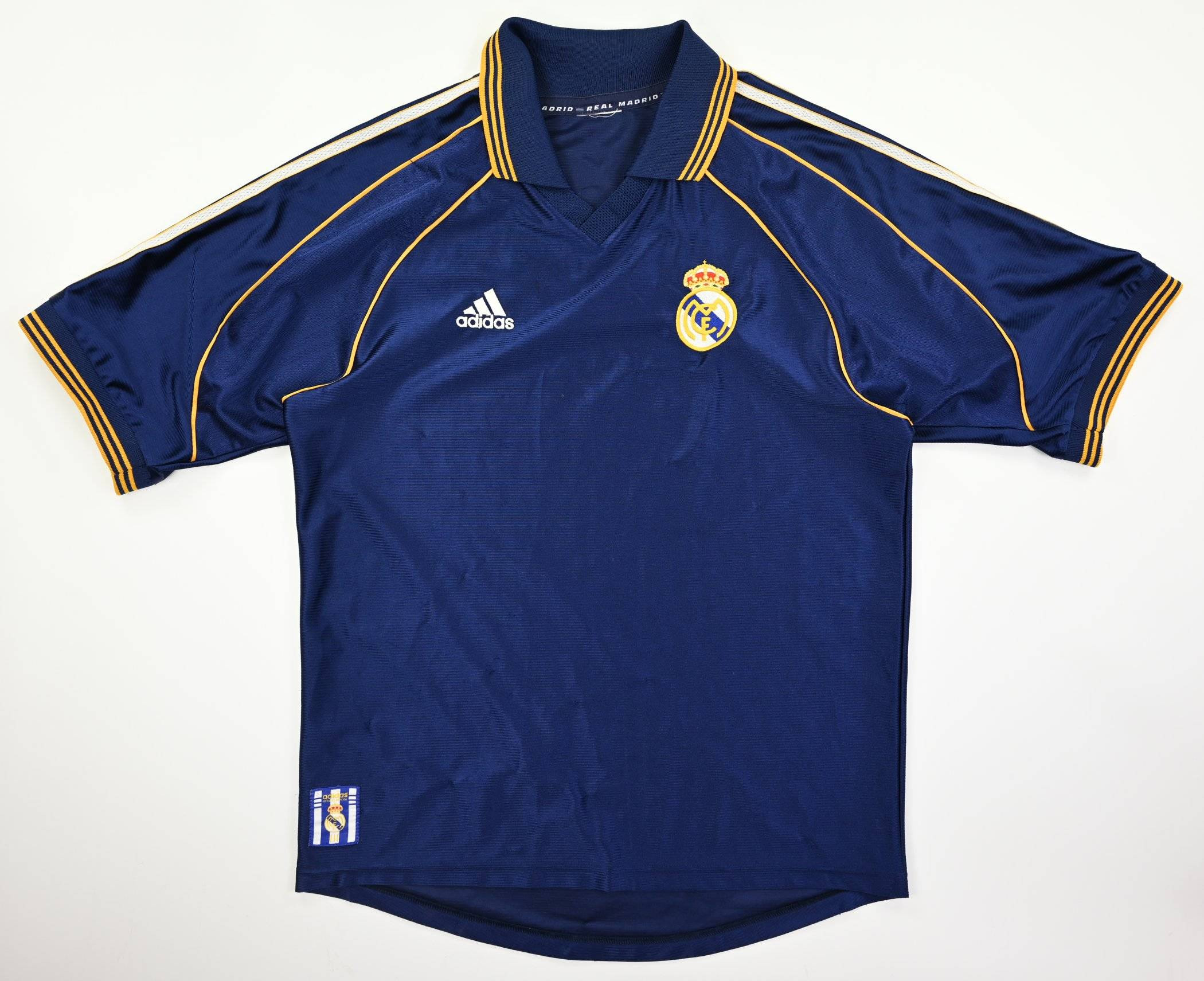 1998-99 REAL MADRID SHIRT L Football / Soccer \ European Clubs ...