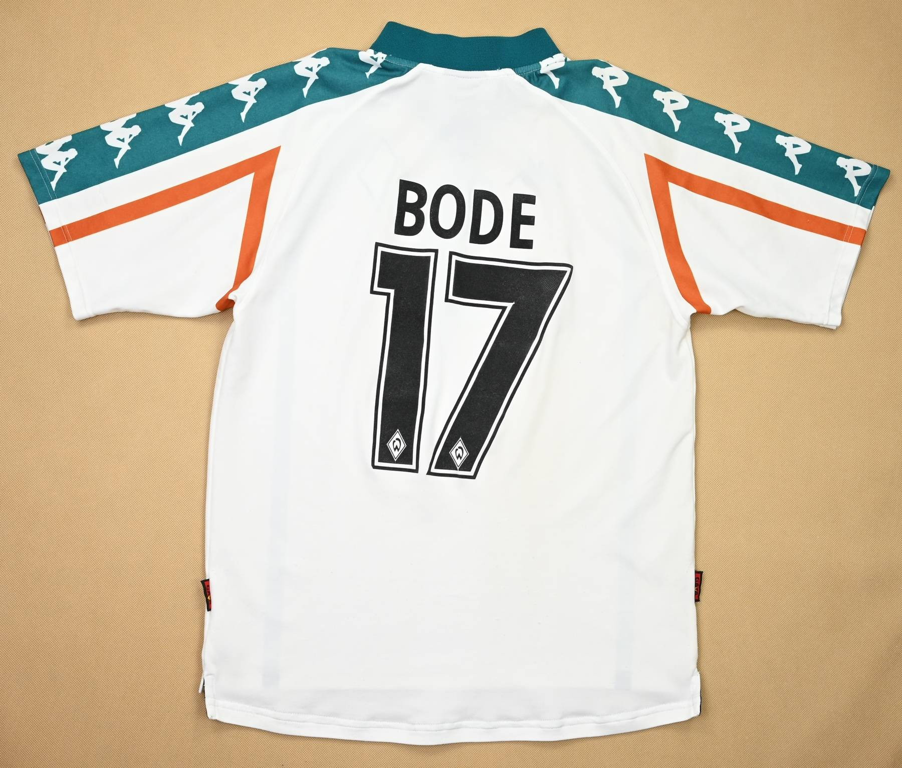 2000-01 WERDER BREMEN *BODE* PLAYER ISSUE SHIRT S Football / Soccer ...