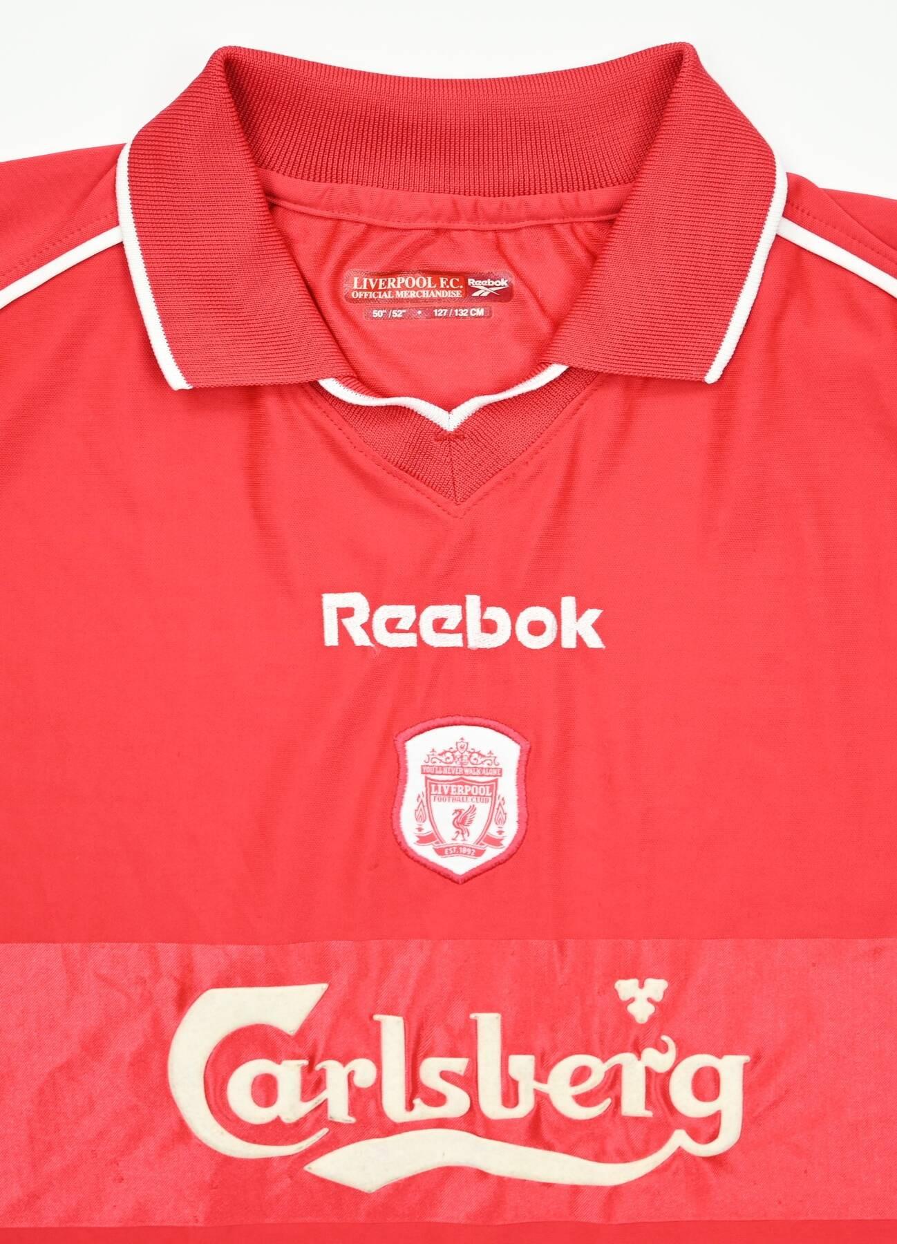 2000-02 LIVERPOOL SHIRT XXL Football / Soccer \ Premier League ...