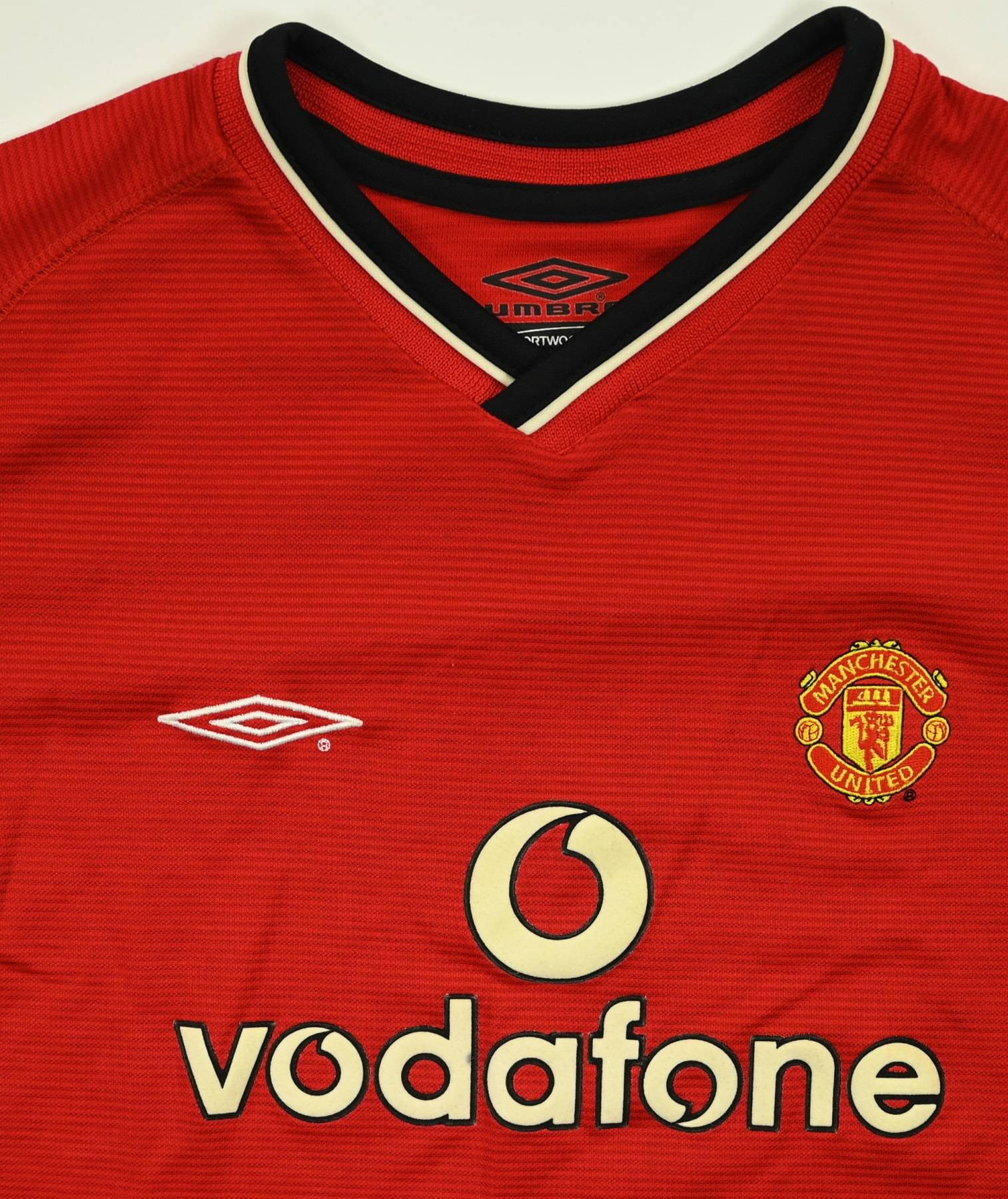 2000-02 MANCHESTER UNITED *STAM* SHIRT S. BOYS Football / Soccer ...