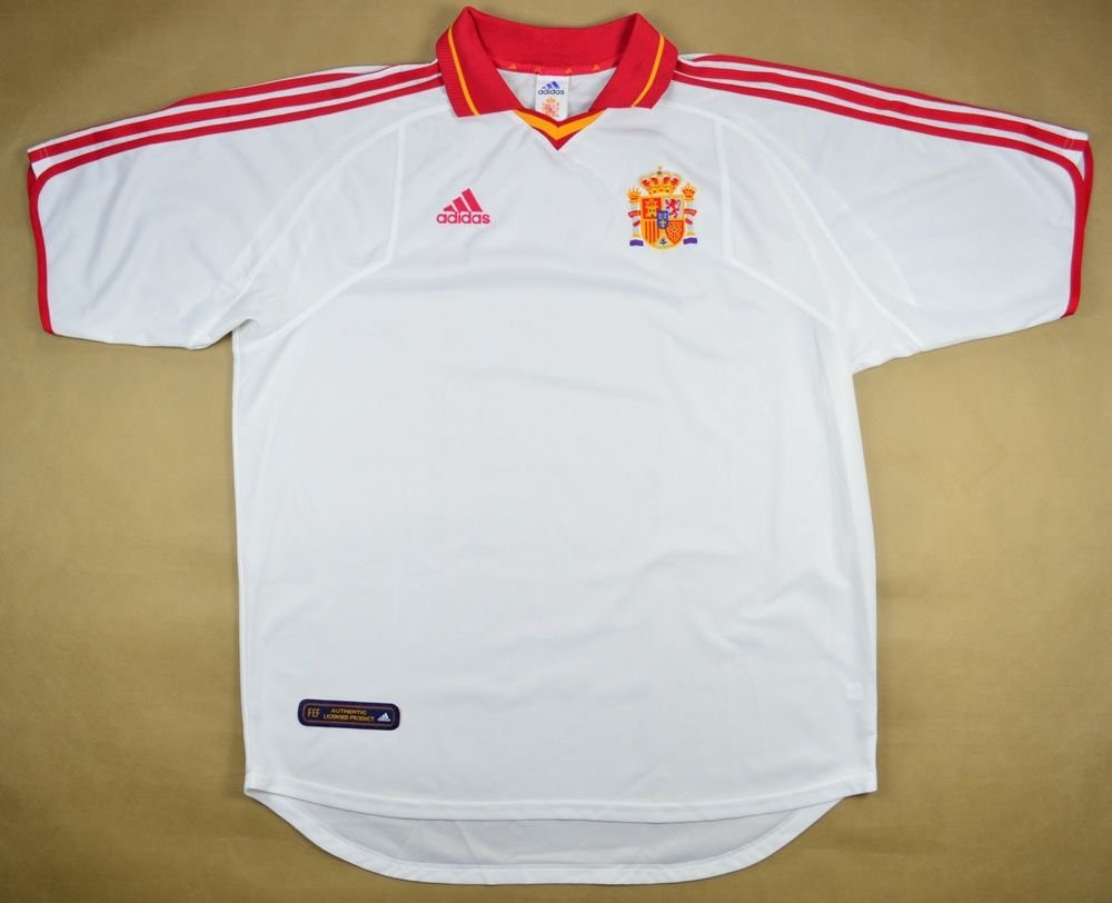 2000-02 SPAIN SHIRT XL Football / Soccer \ International Teams \ Europe ...