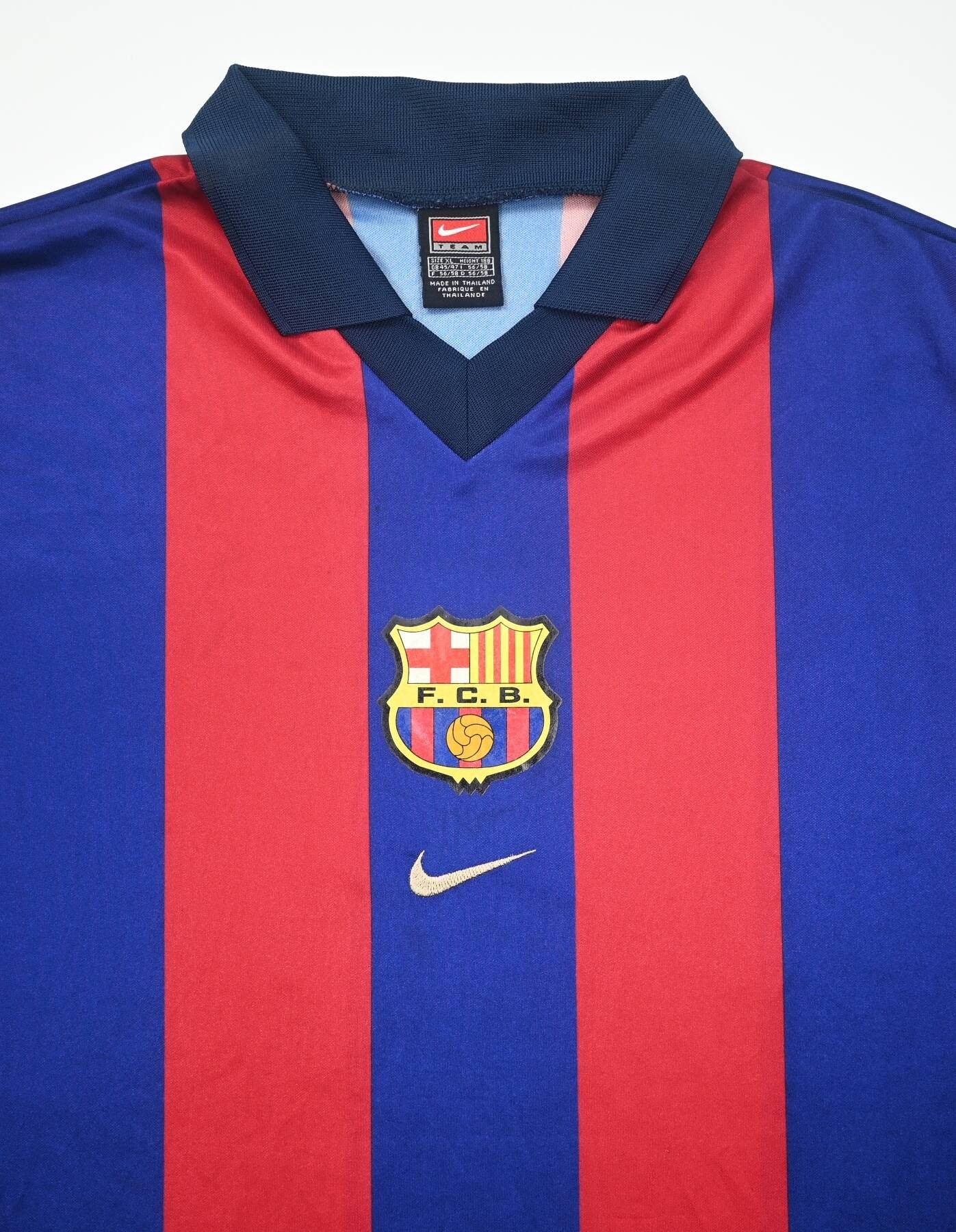 2001-02 FC BARCELONA BASIC SHIRT XL Football / Soccer \ European Clubs ...