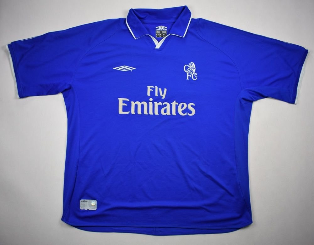 2001-03 CHELSEA LONDON SHIRT XXL Football / Soccer \ Premier League ...