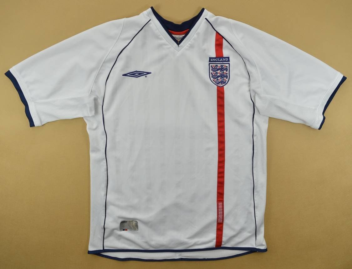 2001-03 ENGLAND SHIRT XL Football / Soccer \ International Teams ...