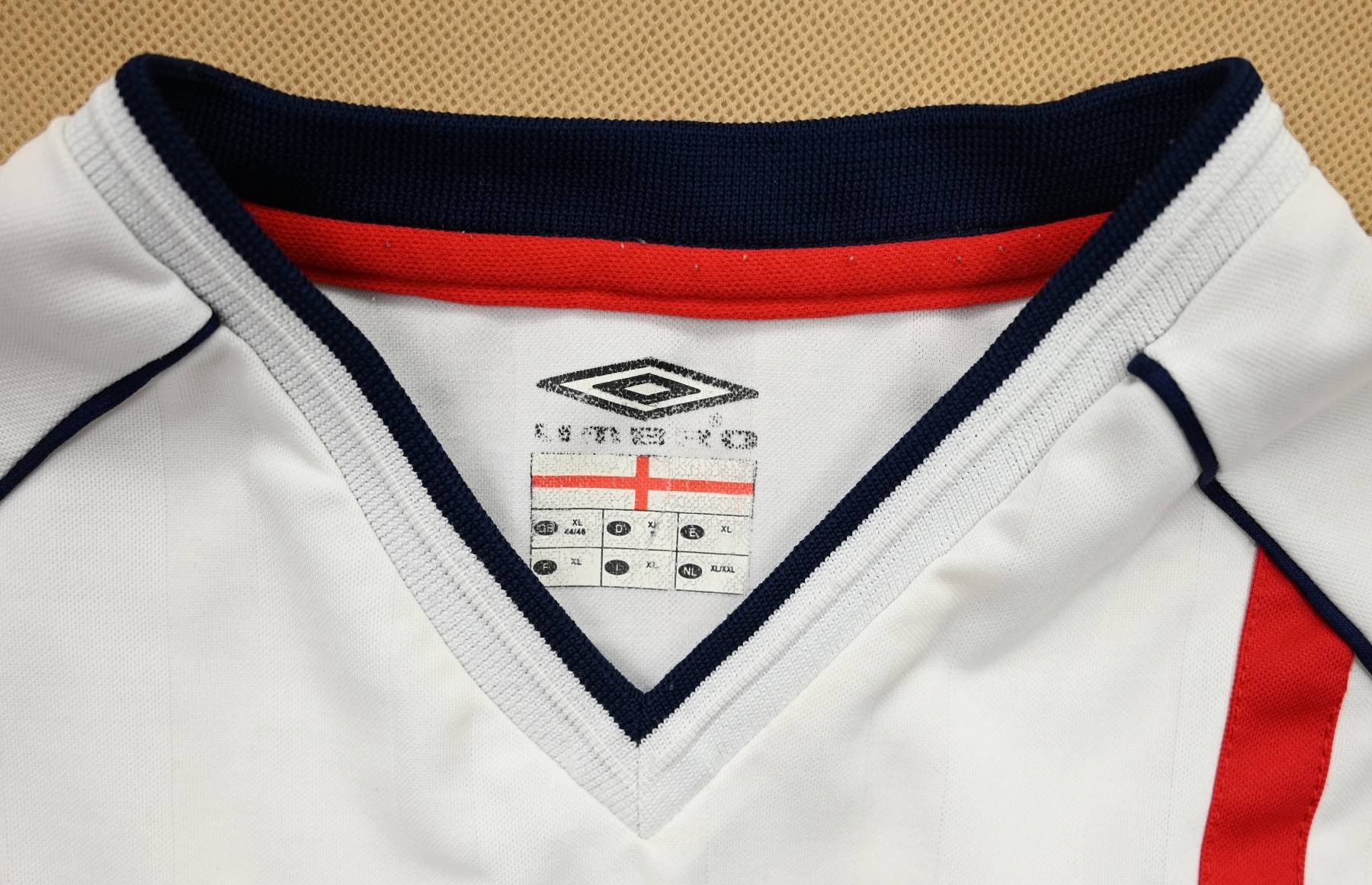 2001-03 ENGLAND SHIRT XL Football / Soccer \ International Teams ...