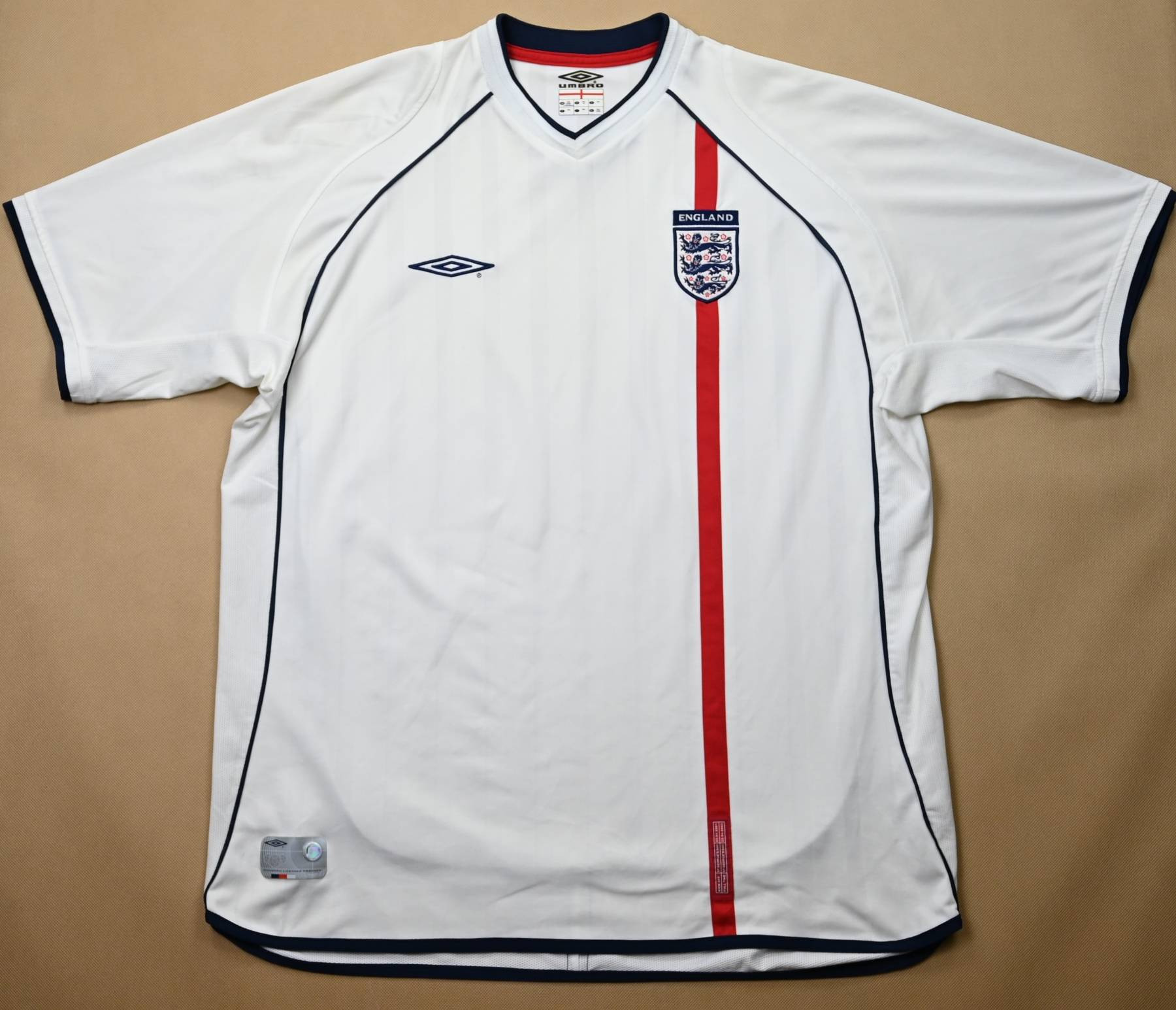 2001-03 ENGLAND SHIRT XXL Football / Soccer \ International Teams ...