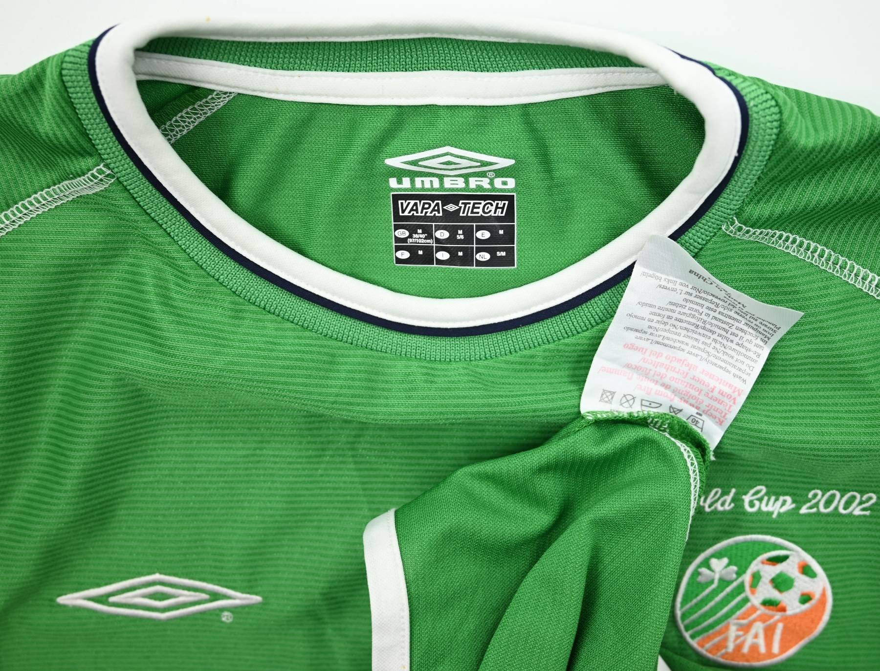 2001-03 IRELAND SHIRT M Football / Soccer \ International Teams ...