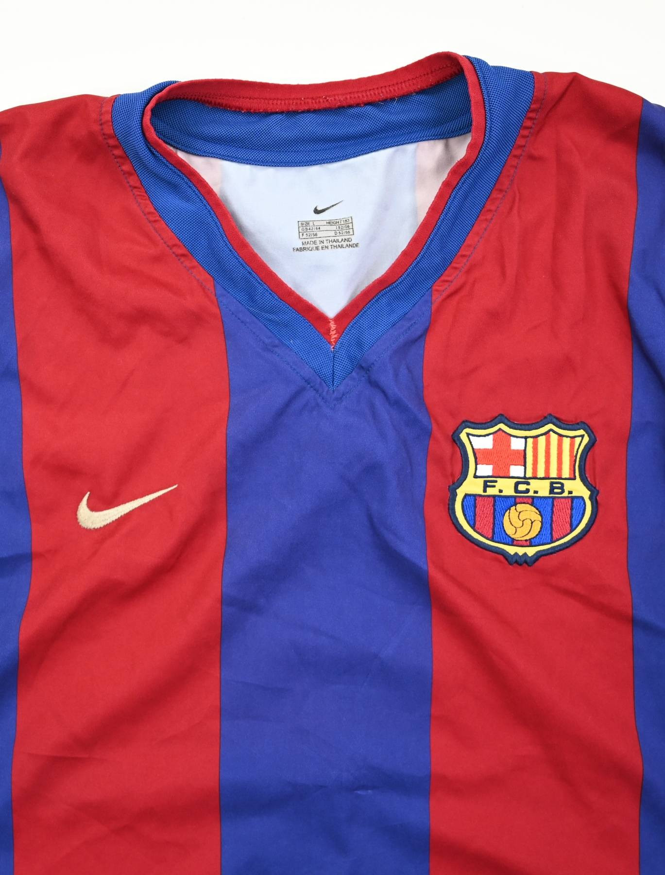 2002-03 FC BARCELONA SHIRT L Football / Soccer \ European Clubs ...