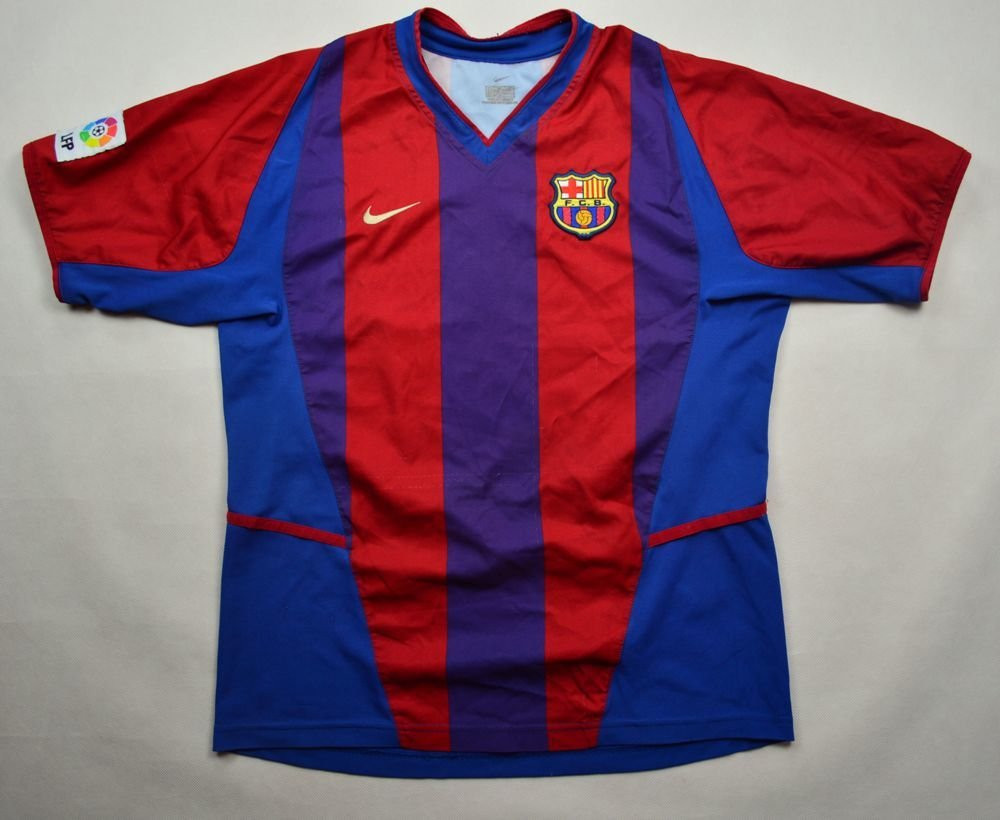 2002-03 FC BARCELONA SHIRT S Football / Soccer \ European Clubs ...