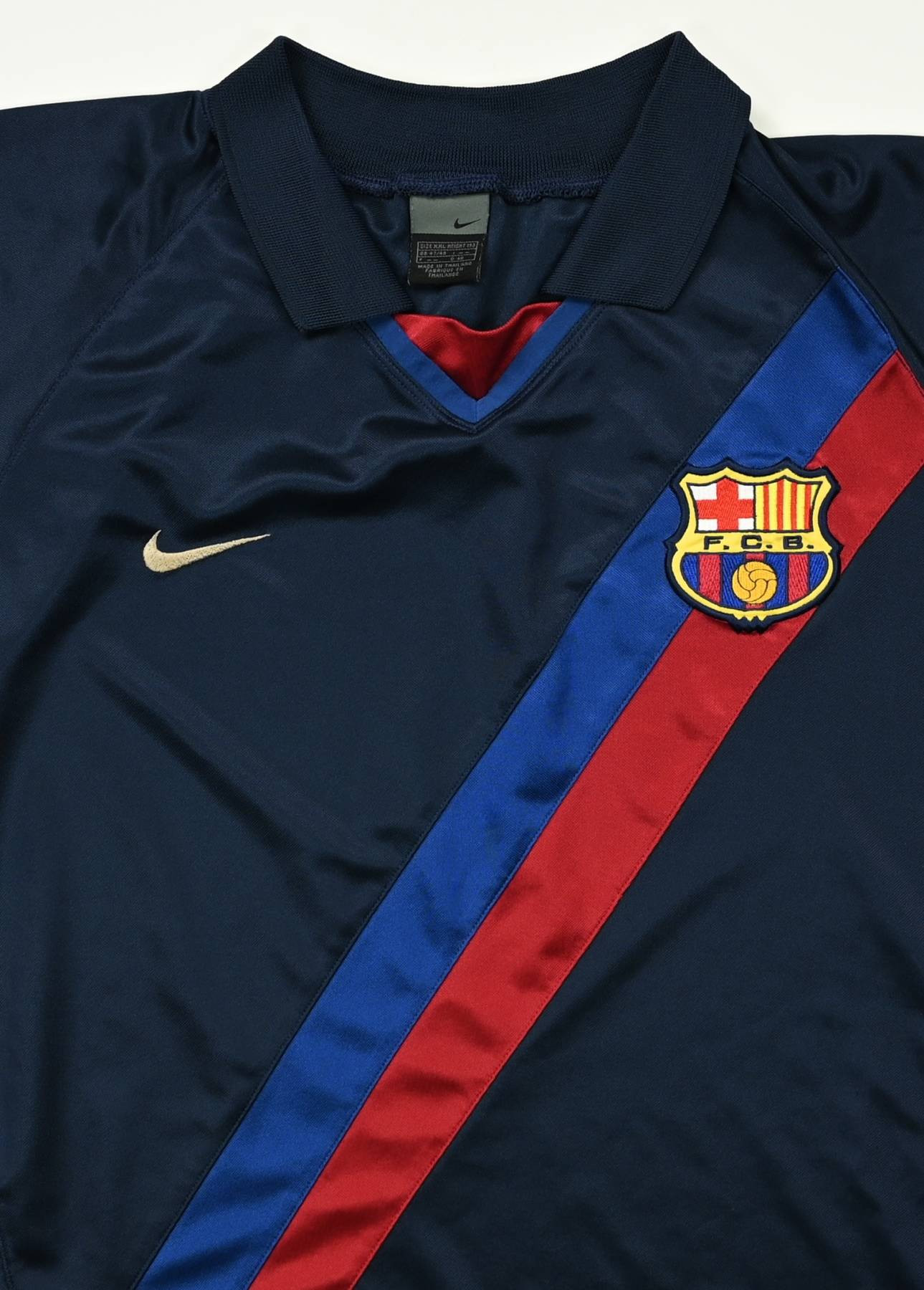 2002-03 FC BARCELONA SHIRT XXL Football / Soccer \ European Clubs ...