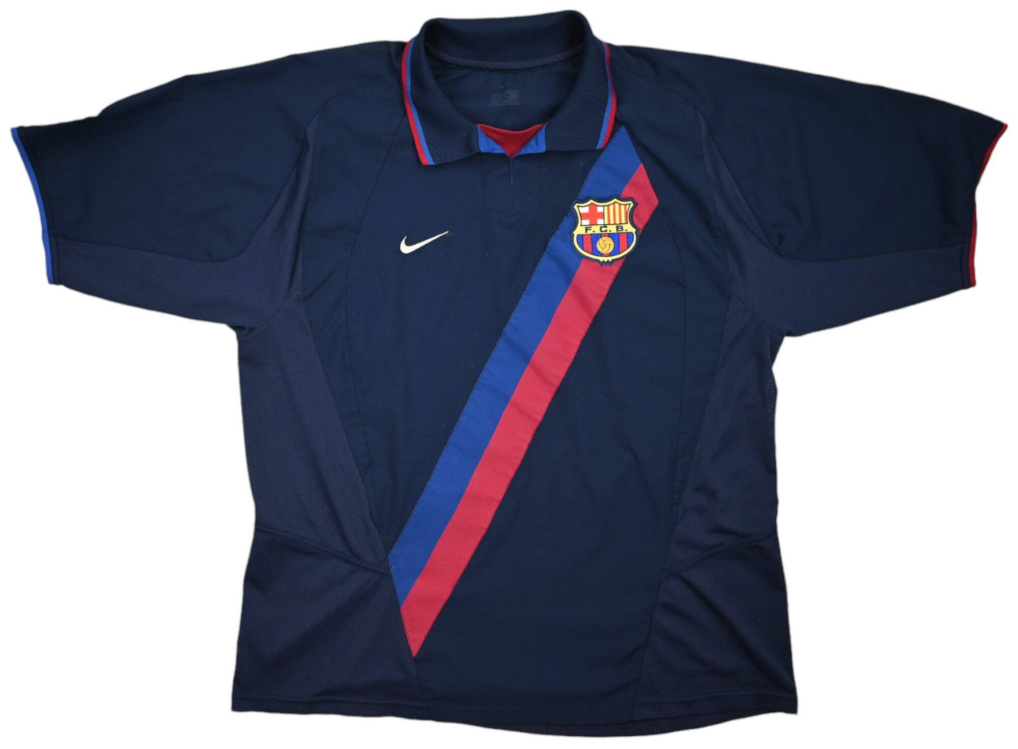 2002-04 FC BARCELONA SHIRT L Football / Soccer \ Spanish Clubs \ FC ...