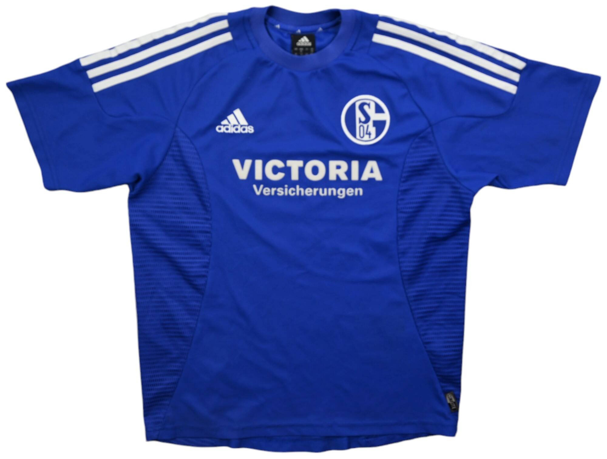 2002-04 FC SCHALKE 04 *SAND* SHIRT XL. BOYS Football / Soccer \ German ...